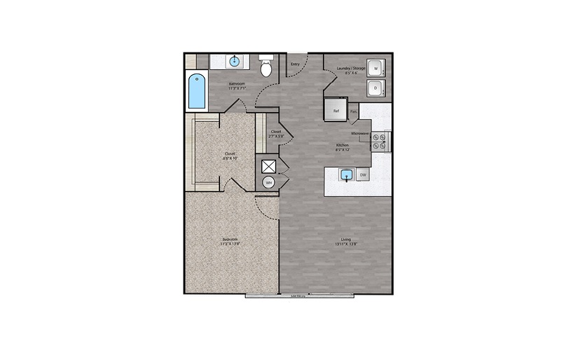 Available studio apartments in Pittsburgh, PA | Ridge at Robinson