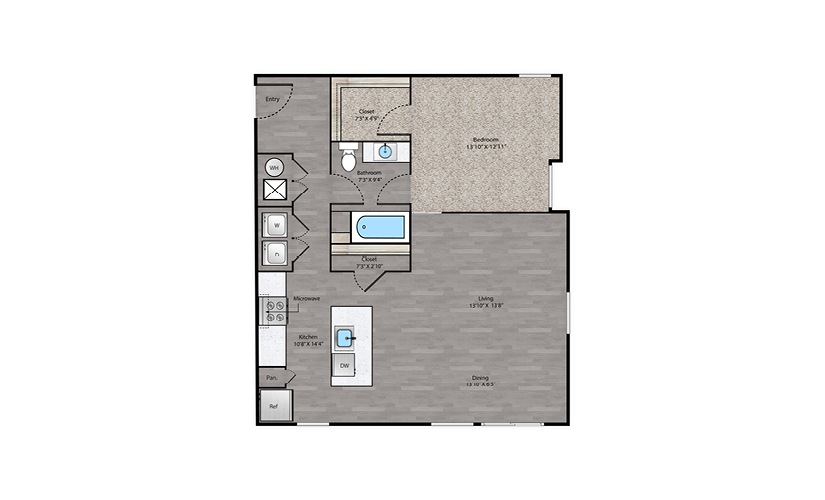 Available studio apartments in Pittsburgh, PA | Ridge at Robinson